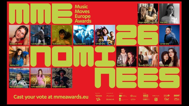 ΑΝΑΚΟΙΝΩΘΗΚΑΝ ΟΙ 15 ΥΠΟΨΗΦΙΟΙ ΤΩΝ ΒΡΑΒΕΙΩΝ MUSIC MOVES EUROPE 2026 ...